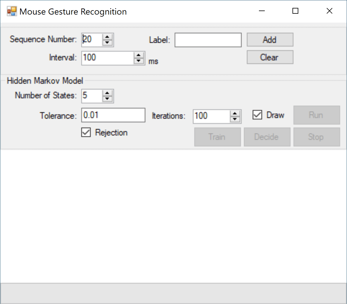 Hidden Markov Models In C A Mouse Gesture Recognition Application