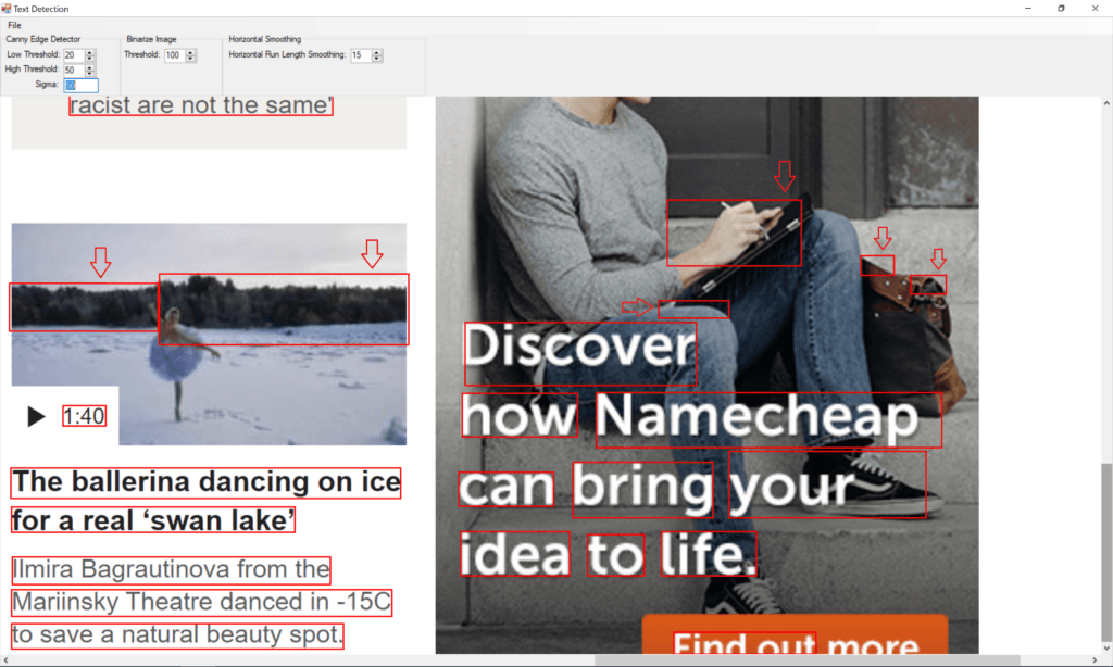 How to implement Text Detection with C# Tutorial - DevInDeep Source Code
