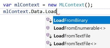 How to load data in ML.NET Model Tutorial with Source Code - DevInDeep