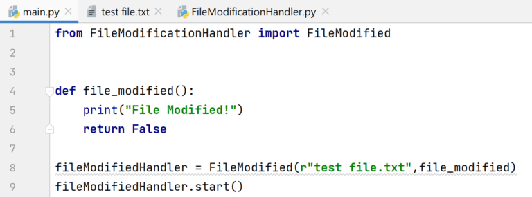 How to Detect File Changes with Python - DevInDeep