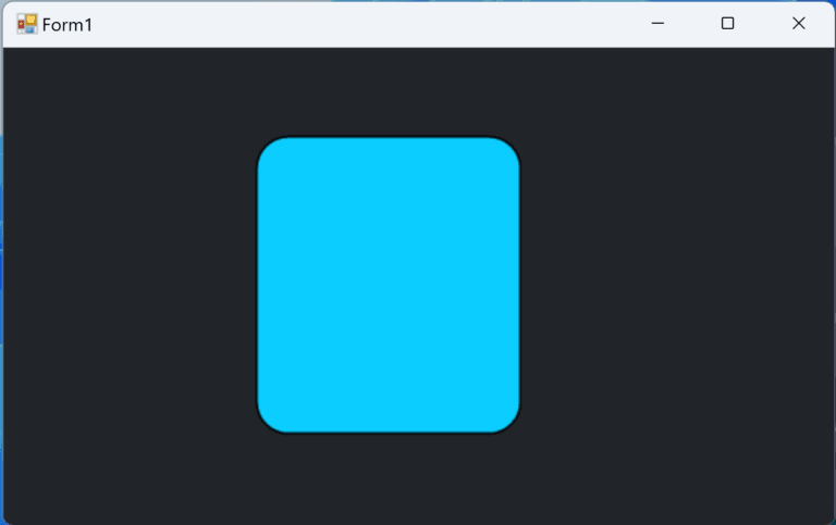 How To Create Round Corner Controls In Winforms C Devindeep